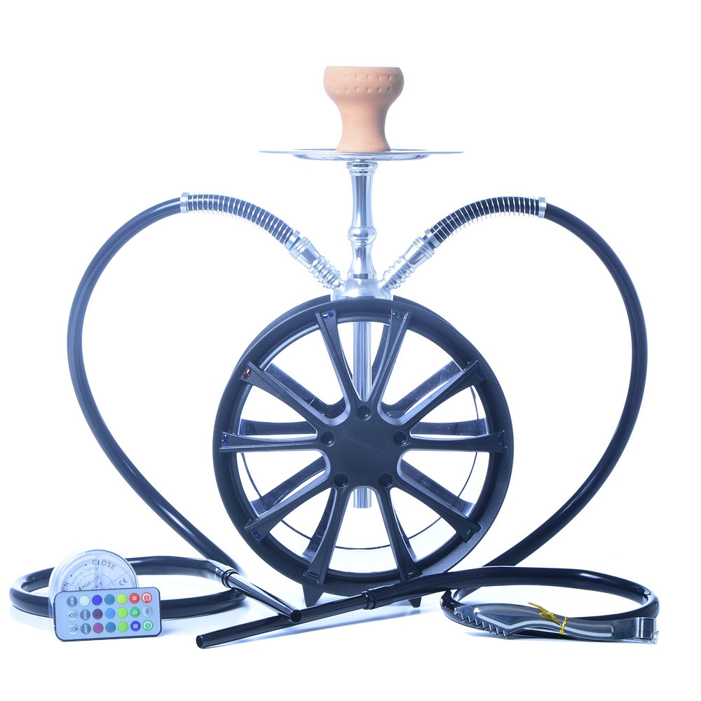 LED Wheel Hookah – Weed Grinder